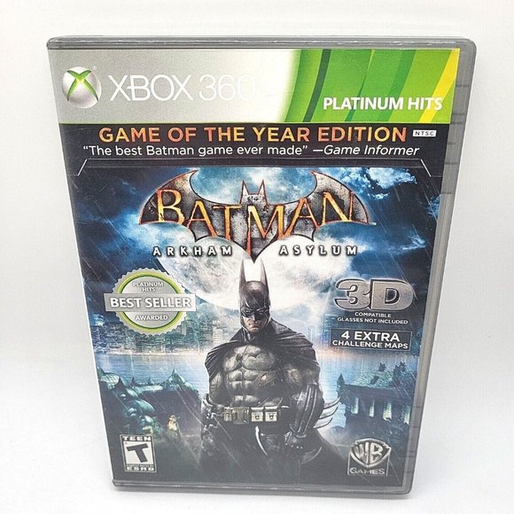 Video Games & Consoles | Batman Arkham Asylum Microsoft Xbox 36 Video ...
